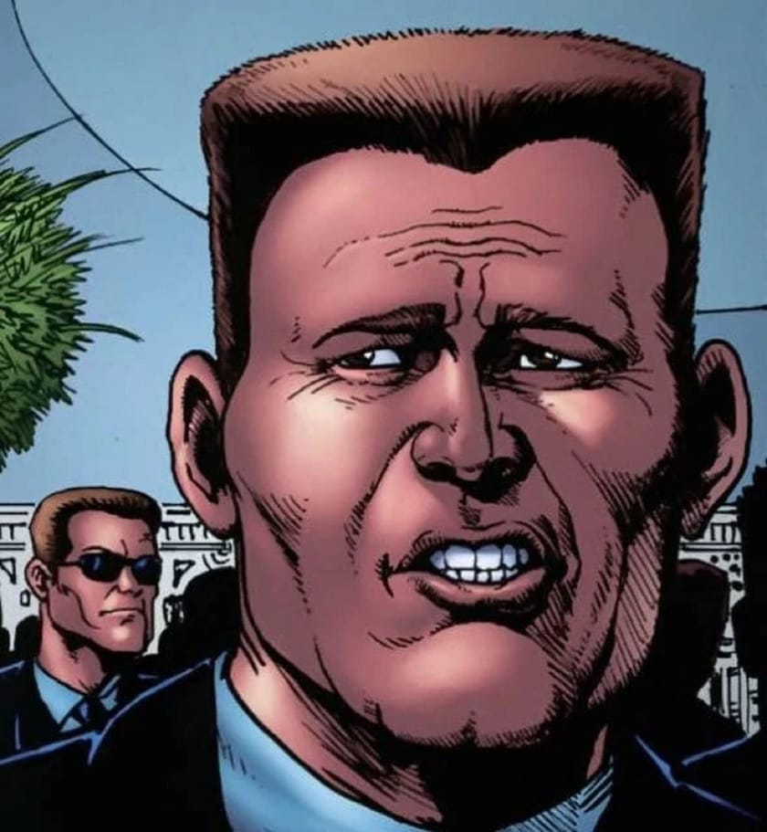 How does Victoria Neuman differ from comic counterpart Vic the Veep ...