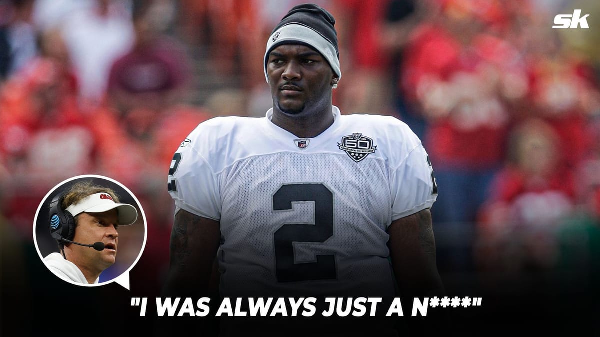 "To them, I was always just a n****" - NFL Draft bust JaMarcus Russell ...