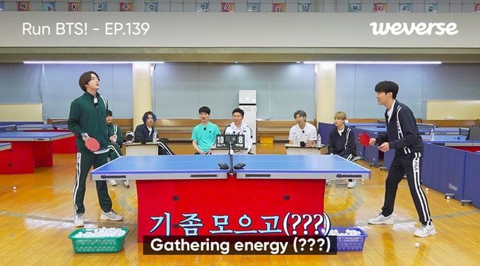 4 sports BTS played in Run BTS!