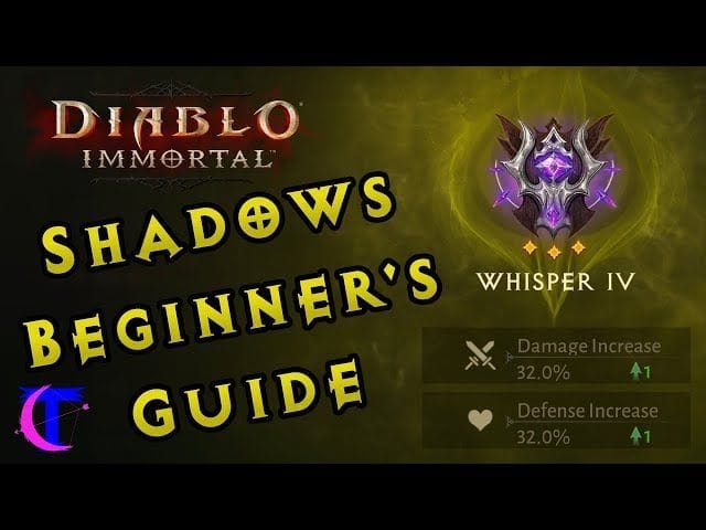 Shadows in Diablo Immortal: How to join, Faction perks, Rite of Exile ...