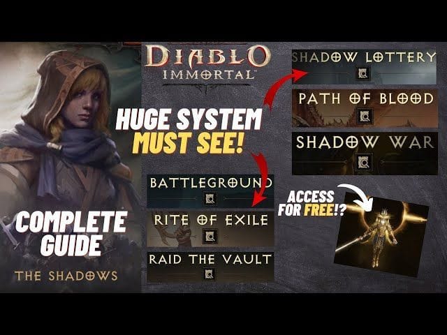 Diablo Immortal factions guide: How to get Shadow Assembly Blessings ...