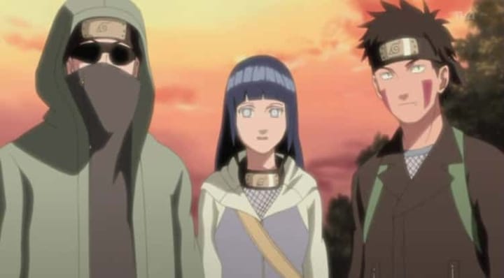 Team 8 in Naruto