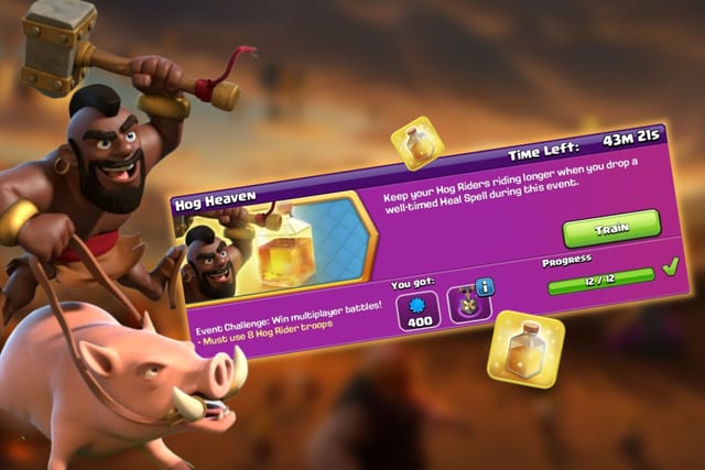 Hog Heaven Challenge in Clash of Clans: Information, rewards, and more