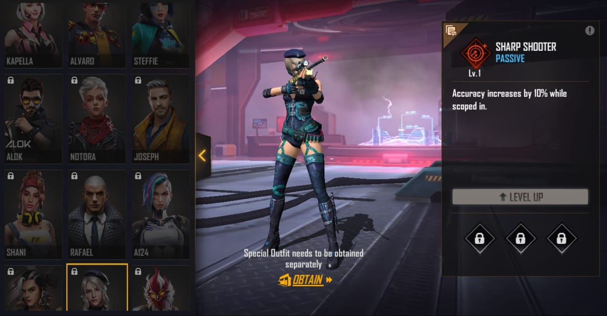 3 best Free Fire MAX character combinations for beginners in June 2022