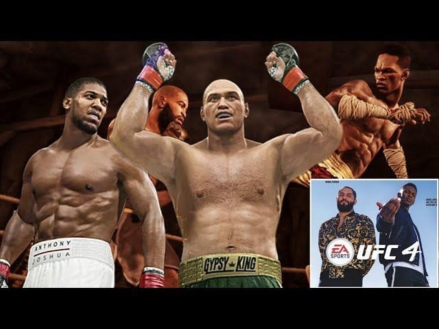 Which Michael B. Jordan characters can be made on UFC 4?