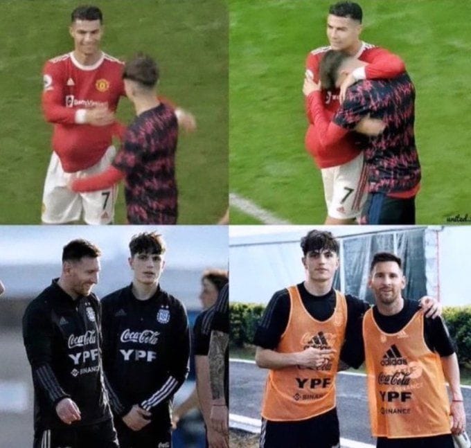 Manchester United youngster Alejandro Garnacho reignites Lionel Messi ...