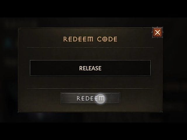 How to redeem codes in Diablo Immortal