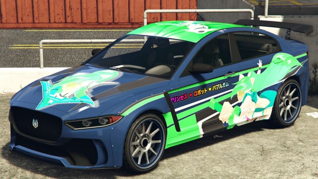 List of GTA Online cars with anime liveries