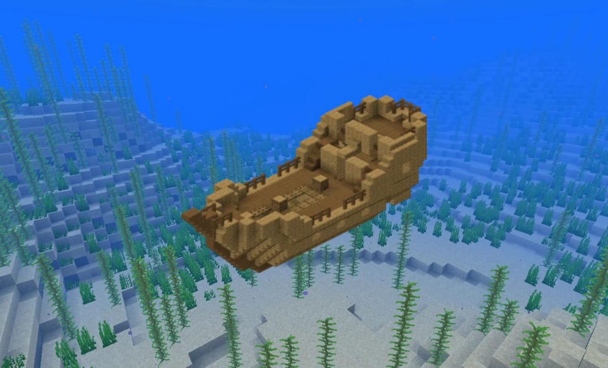 How to build a pirate ship in Minecraft 1.19