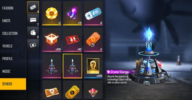 How to get and use Crystal Energy in Free Fire MAX