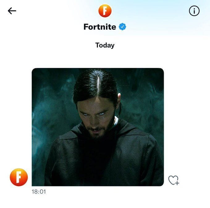 Morbius could come to Fortnite Battle Royale.