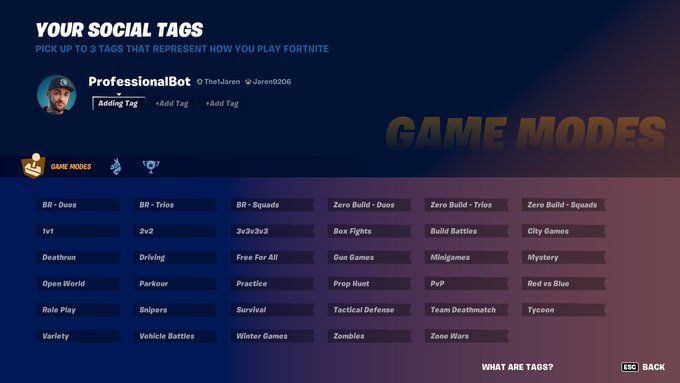 What are Social Tags in Fortnite? New feature and uses explained