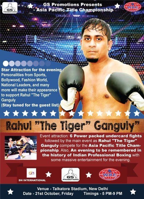 Rahul Ganguly: Dreaming to make it big in boxing