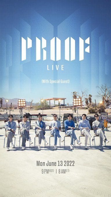 BTS shares the official poster for their Proof live event