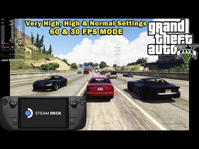 Steam Deck shows the wonders of a portable GTA 5