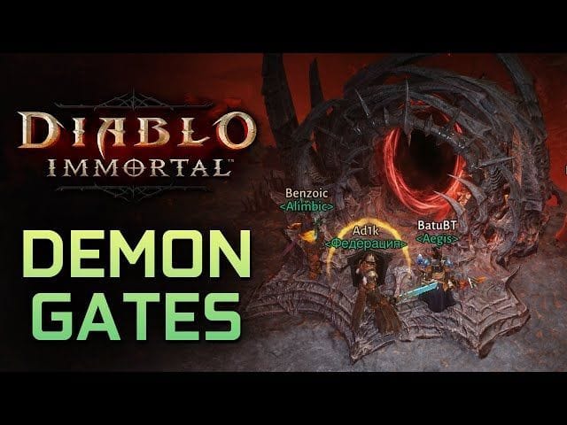 Demon Gates in Diablo Immortal: How to find and complete them