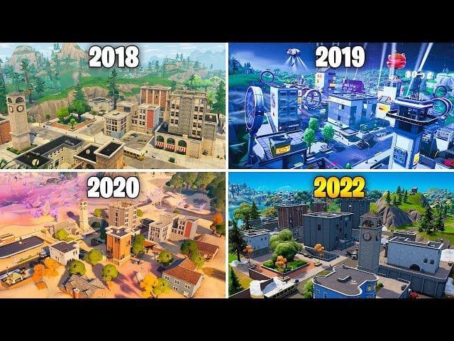Ranking 10 most iconic Fortnite locations of all time