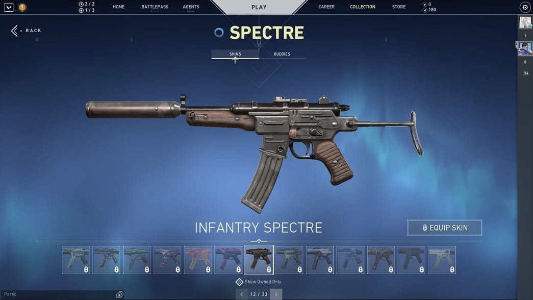 Full list of Spectre skins in Valorant as of Episode 4 Act 3
