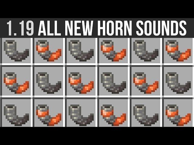 Full list of items that were added in Minecraft 1.19