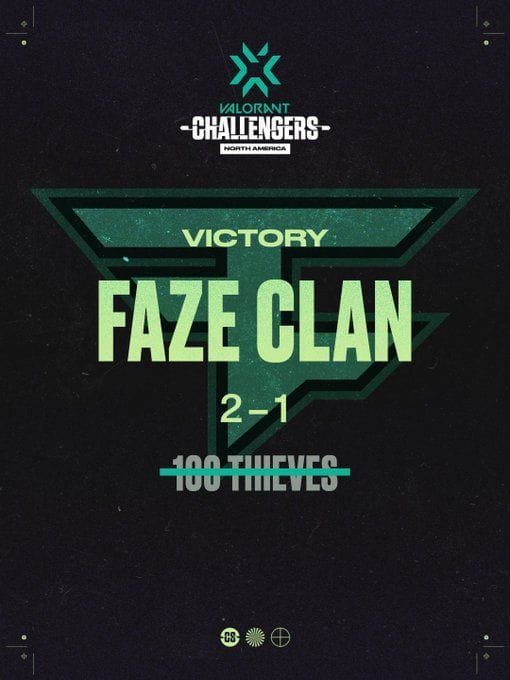 FaZe Clan flyuh at VCT 2022 Stage 2 NA Challengers