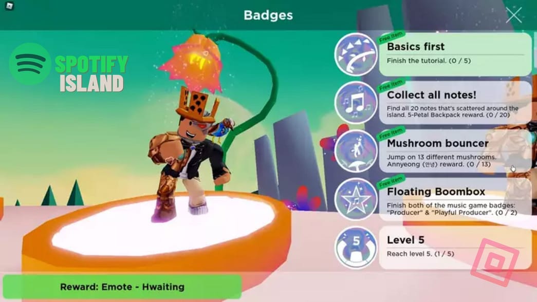 Spotify Island in Roblox: How to play, codes, features, and more