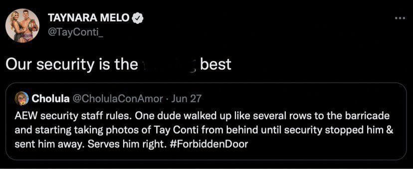 Fan ejected out of the arena following controversial incident with Tay ...