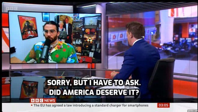 "Our streamer": Fans gush over HasanAbi's BBC appearance discussing gun ...