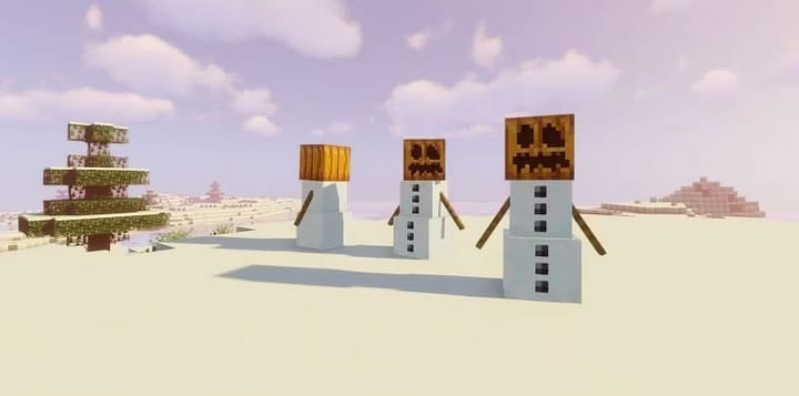 Snow Golems in Minecraft