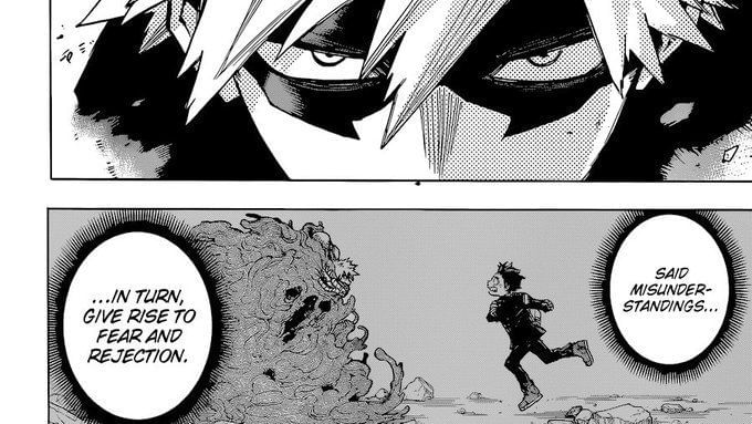 My Hero Academia Chapter 358: Bakugo debuts his new moves and weapons ...