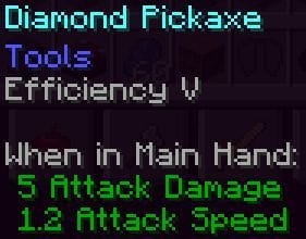 Efficiency Enchantment in Minecraft