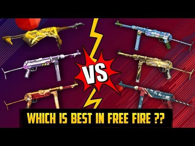 5 best Free Fire guns for close-range fights in the MAX version