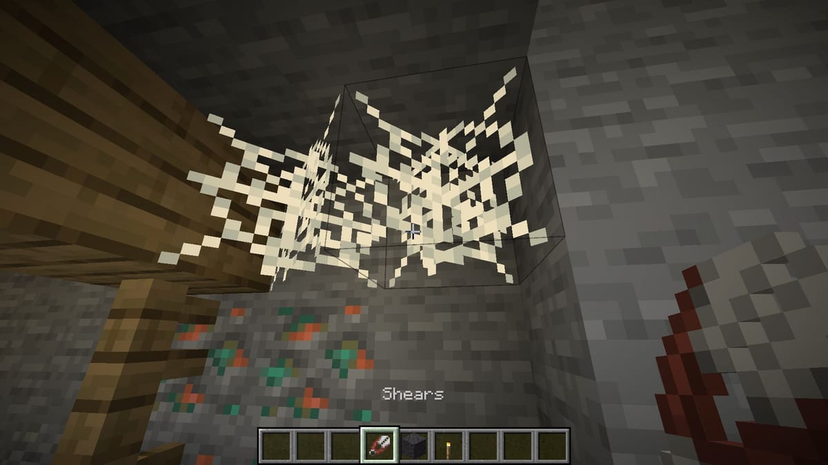How to get cobwebs in Minecraft 1.19 update
