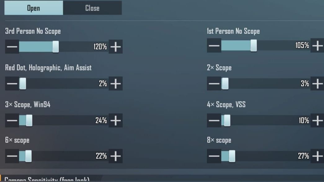Best BGMI control layout and sensitivity for gyroscope (July 2022)