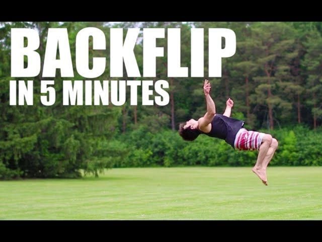 How to Do a Backflip? 5 Exercises to Get Better at It (2025)