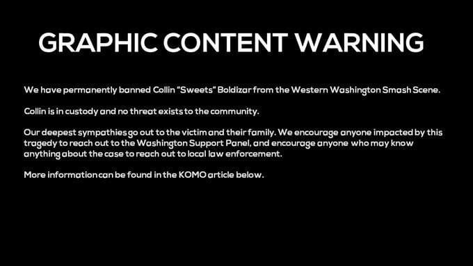 Who is Collin Boldizsar? Smash Bros competitor Sweets arrested for ...