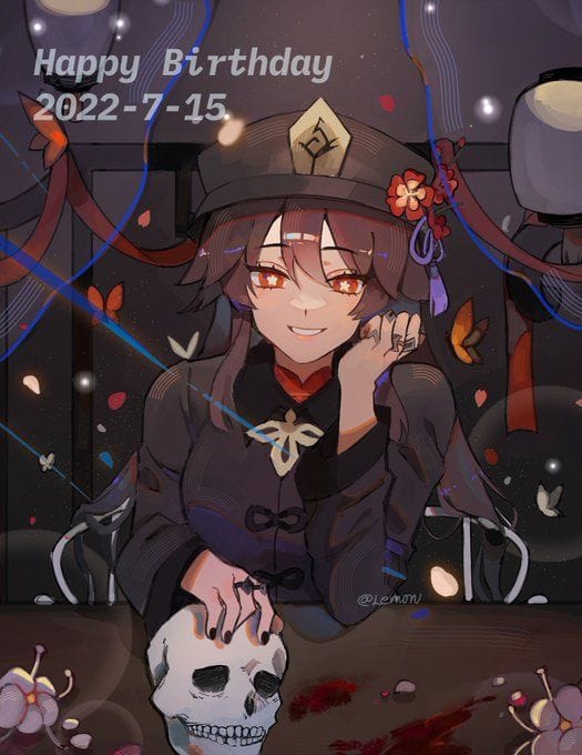 Genshin Impact Hu Tao birthday mail, gifts, and more in 2022