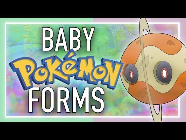 Top 5 Pokemon who should receive baby forms