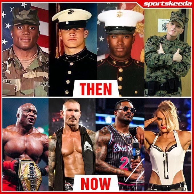 Was WWE Superstar Lacey Evans in the military?