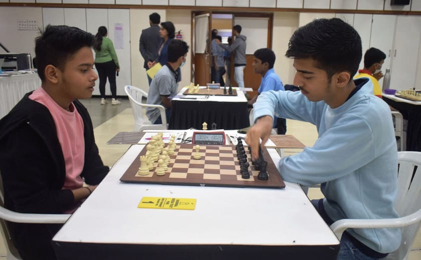 Vrashank Chouhan, Rakshitta Ravi take lead after five rounds at ...
