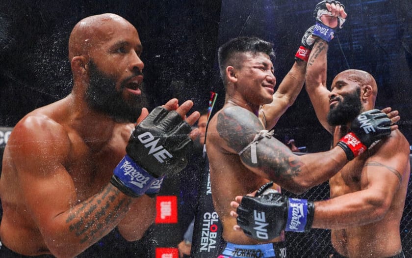 Watch: Demetrious Johnson consoles Rodtang Jitmuangnon after choking ...