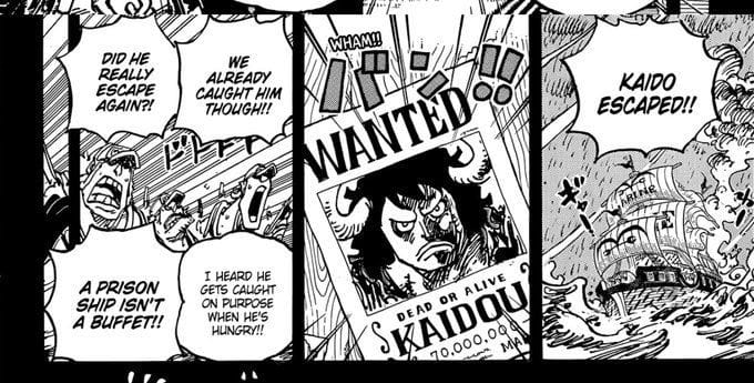 One Piece Chapter 1049: Flame clouds created, Kaido's backstory begins ...