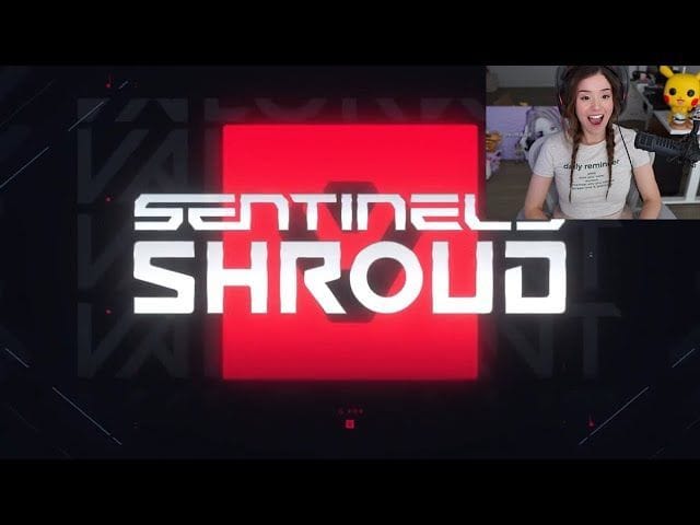Pokimane gets excited after seeing Shroud join the Sentinels Valorant ...