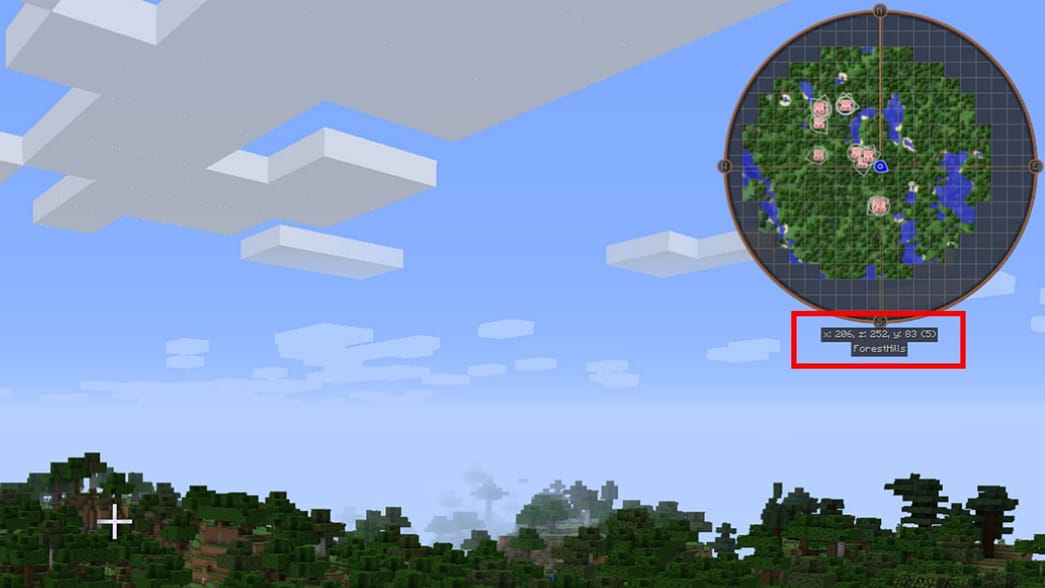 How to show your coordinates in Minecraft Java 1.19 update