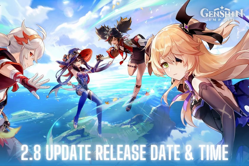 Genshin Impact 2.8 update release date and time for all servers