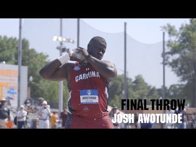 Who is Josh Awotunde? Shot Putter wins bronze medal as US sweeps shot ...