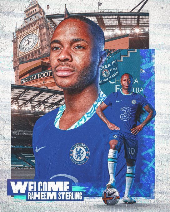 New Chelsea signing Raheem Sterling names one player who he has a 'good ...