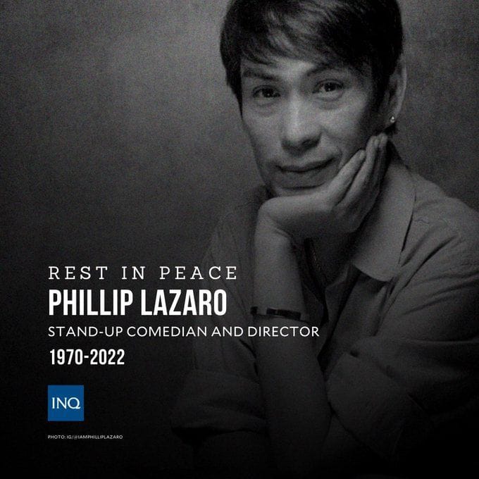 Who was Phillip Lazaro? Tributes pour in as Filipino comedian and ...