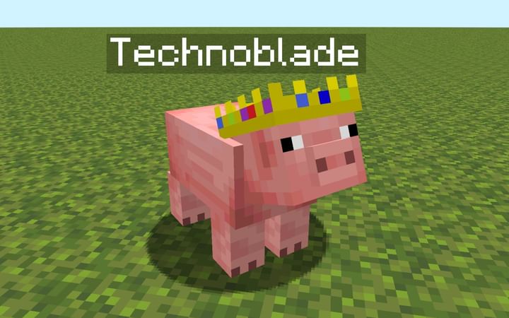 Minecraft YouTuber Phoenix SC creates Technoblade crown resource pack