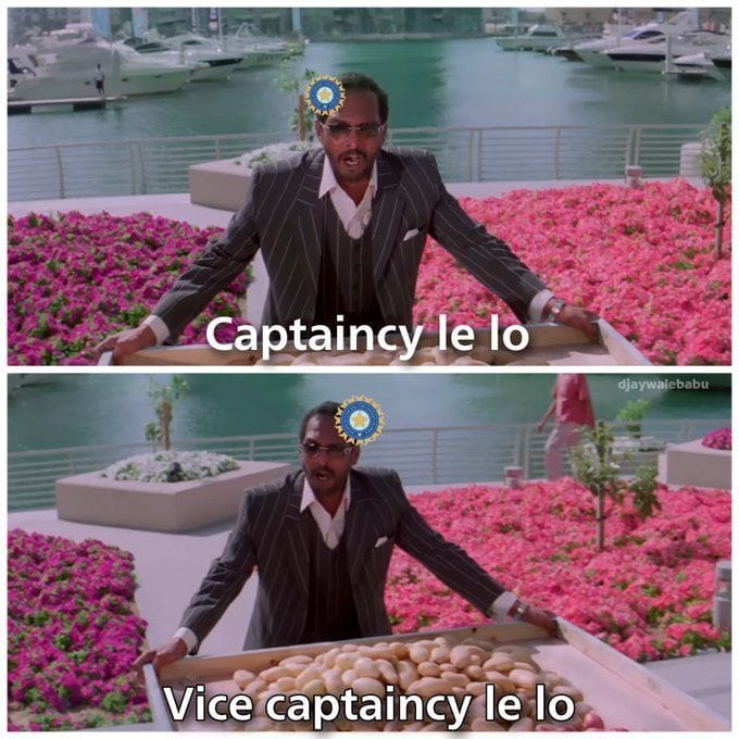 Top 10 BCCI memes regarding captaincy