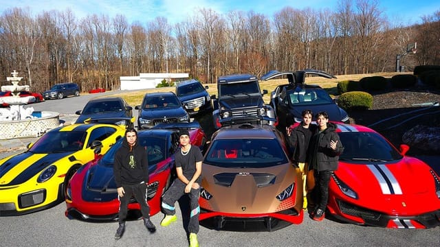 How many cars are owned by Lucas and Marcus?